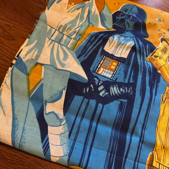 Sears | Bedding | Vintage Star Wars Original 977 Sears Flat Bed Sheet ...